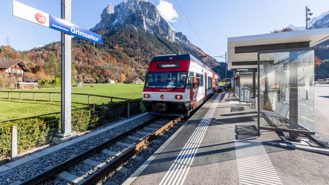 Bahnersatz Meiringen–Innertkirchen vom 4. November bis 14. Dezember | Die Zentralbahn.