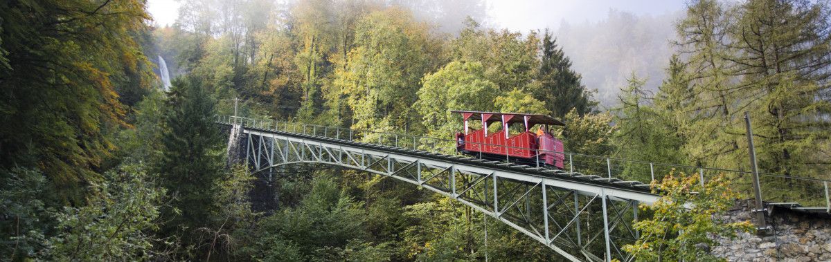 The Reichenbach Falls | Zentralbahn.